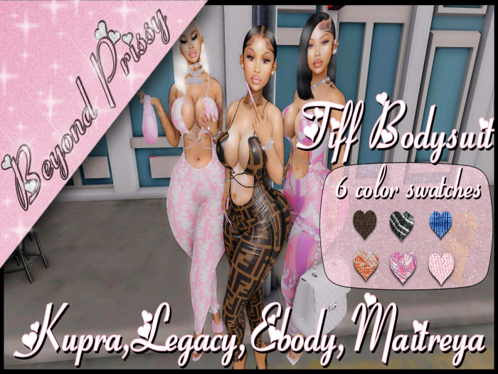 Second Life Marketplace Bp Tiff Body Suit Fatpack